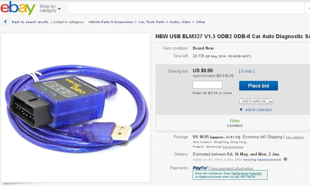 OBD Diagnostic Tool & Apps | Just Commodores