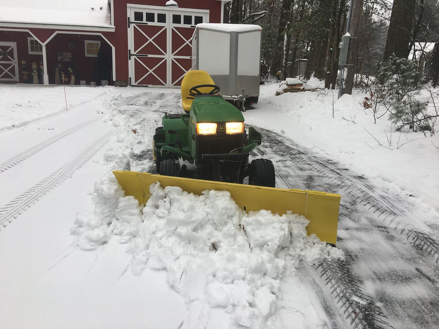 Keeping 318 from Pushing Sideways While Plowing | My Tractor Forum