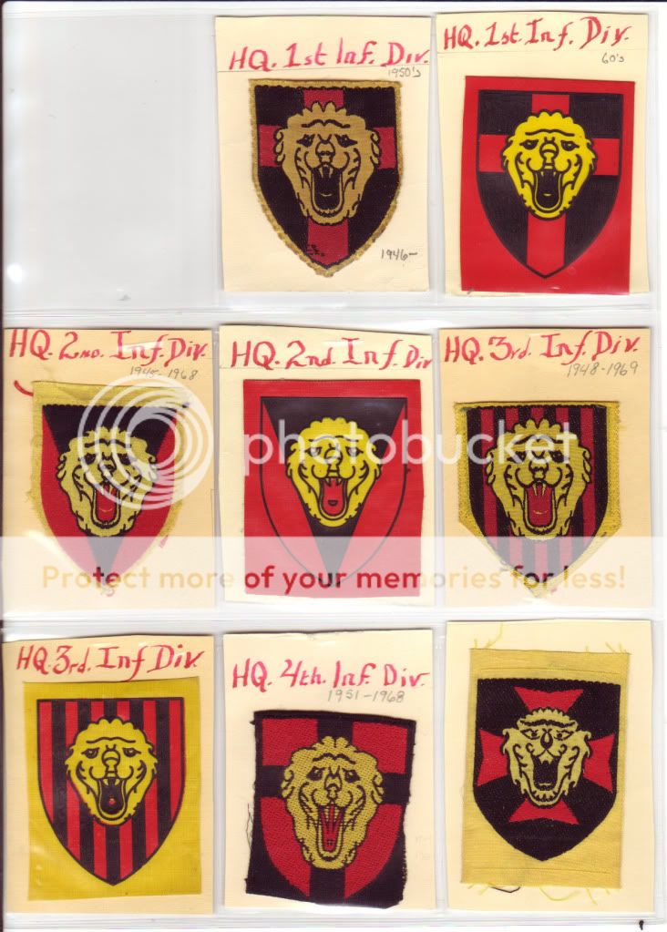 Belgian Army Insignia